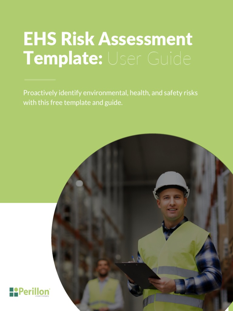 EHS Risk Assessment Template User Guide | PDF | Risk Assessment | Risk