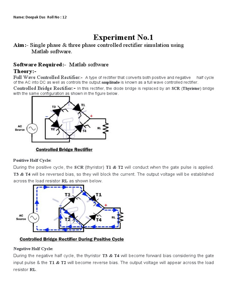 Sim Exp Now | PDF | Rectifier | Electrical Network