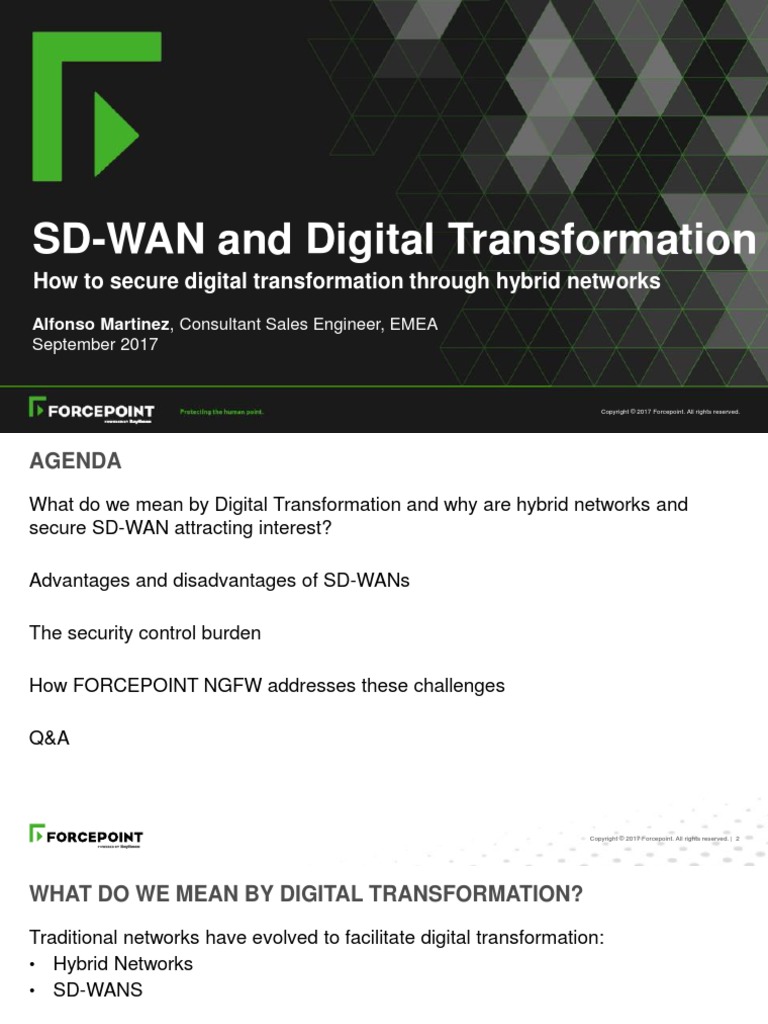 SD Wan Presentation Idc | PDF | Multiprotocol Label Switching | Networking