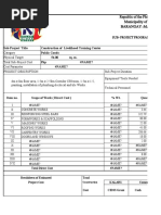 BOQ CSI 16 Divisions MasterFormat | PDF