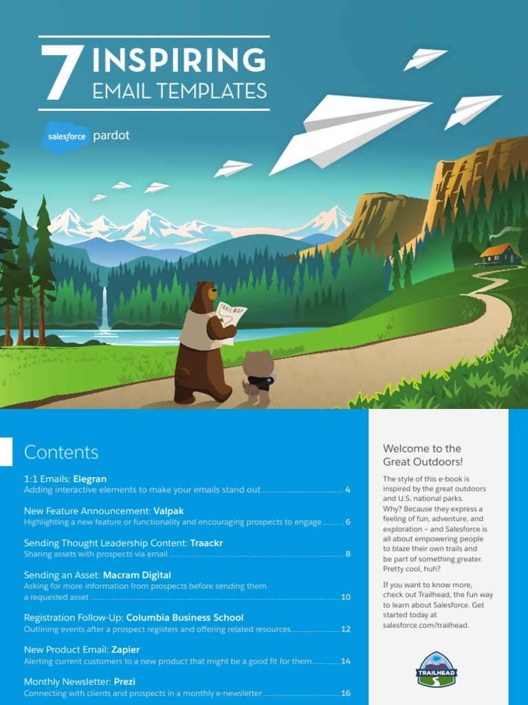 7 Inspiring B2B Email Templates | PDF | Marketing | Sales