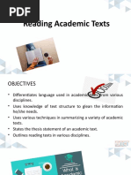 Definition and Structure of Academic Texts | PDF | Paragraph | Essays