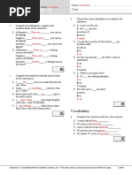 A2 Workbook Answer Key 1 | PDF | Language Arts & Discipline