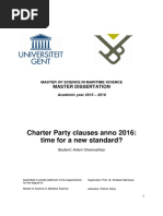 Charter Party Contract | PDF | Cargo | Ships