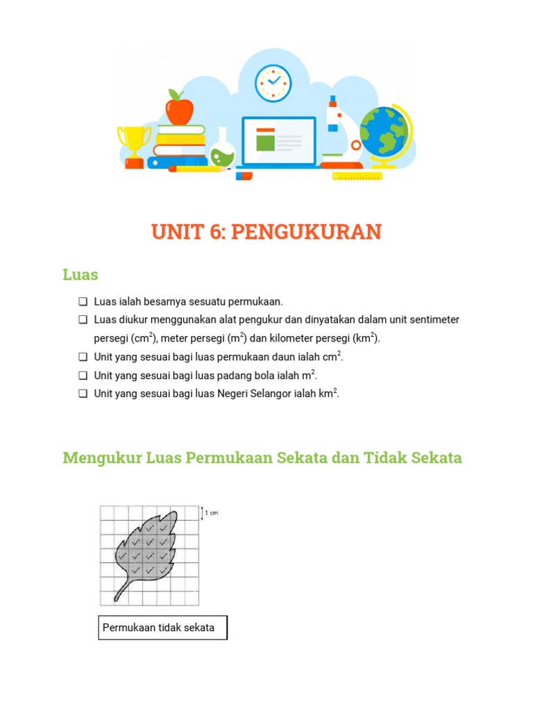 PENGUKURAN - Luas | PDF