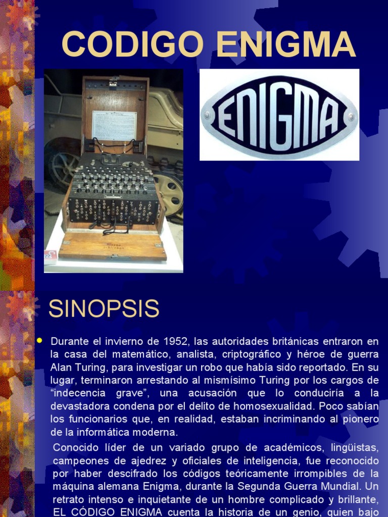Codigo Enigma | PDF | Alan Turing | Criptografía