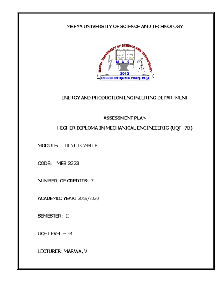 Heat Transfer Study Guide | PDF | Thermal Conduction | Heat Transfer