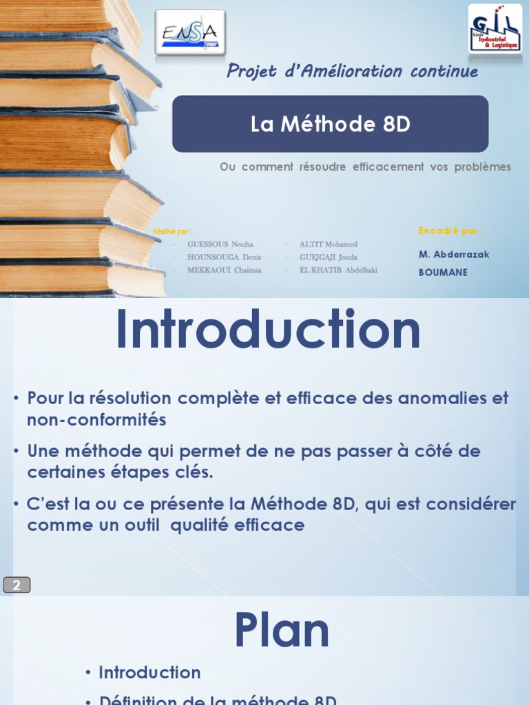 PR Sentation-M Thode 8D | PDF | Business | Science