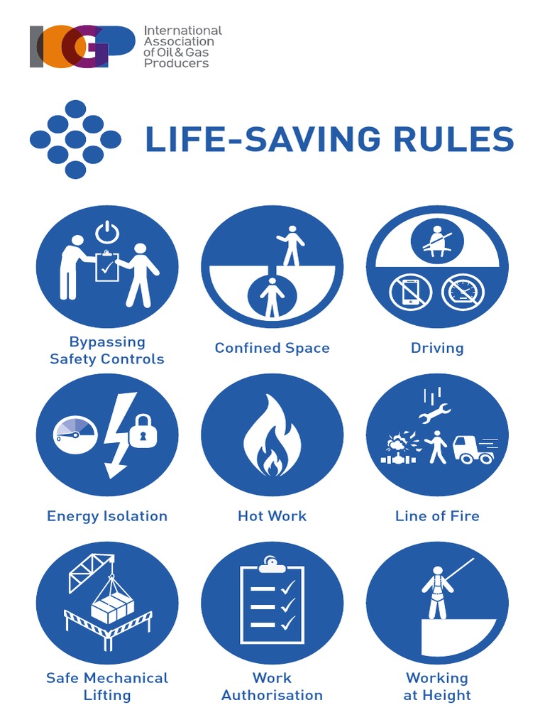 HSE-LSR 2019 - IOGP WorkCard - V00 - EN PDF | PDF