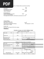 Financial Management Formula Sheet: Chapter 1: Nature, Significance and ...