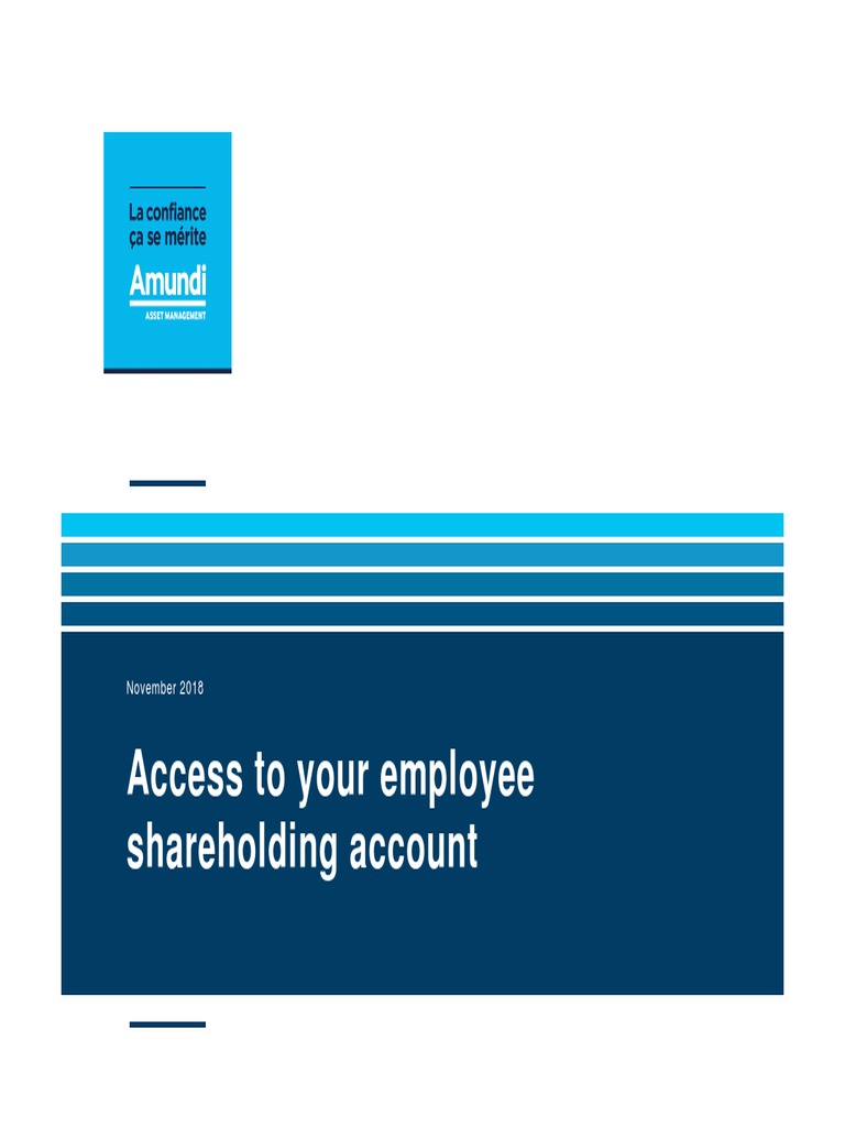 Amundi Employee Account Access Guide | PDF | Password | Cyberspace