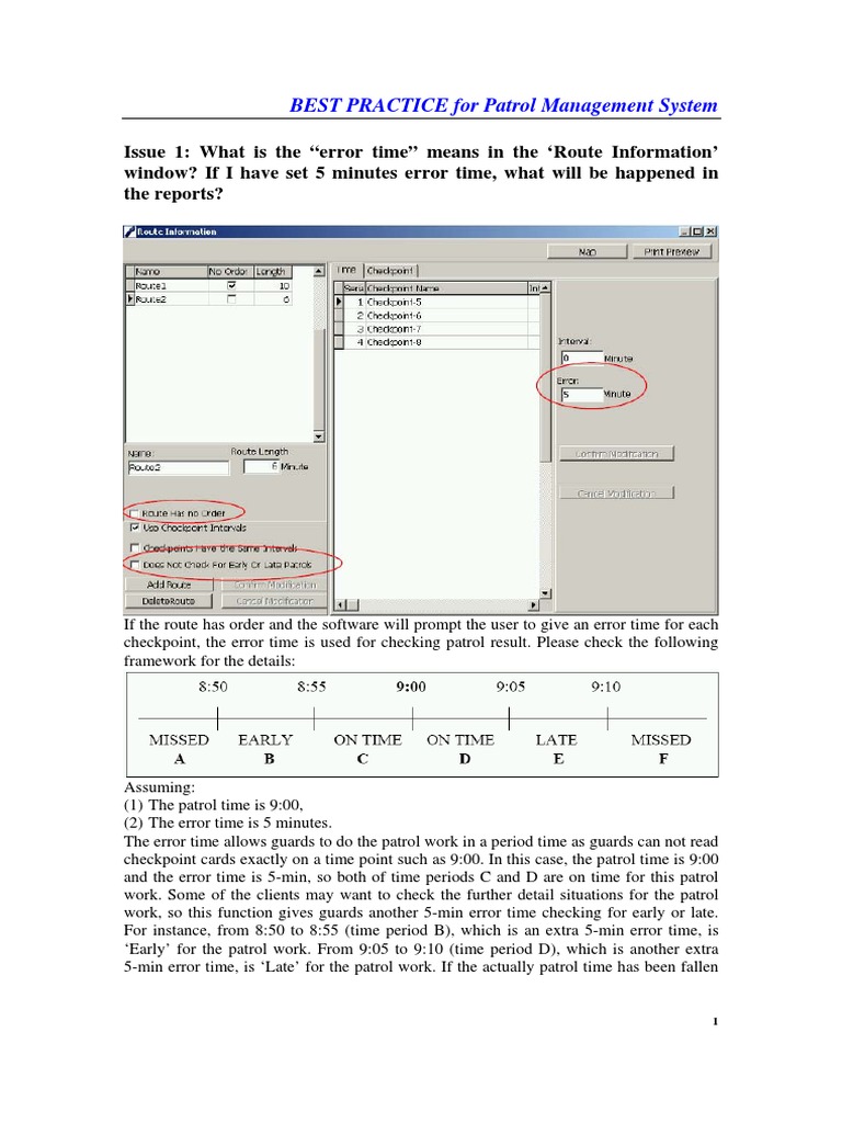 Patrol Management Software BEST PRACTICE | PDF | Icon (Computing ...