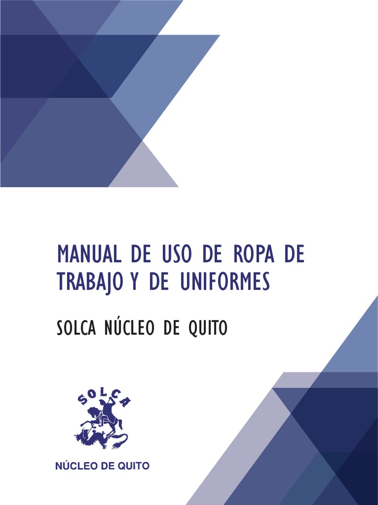 Manual Uso Ropa Trabajo Uniformes | Descargar gratis PDF | Hospital | Gestión de recursos humanos