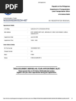 MMDA Violation Code | PDF | Manufactured Goods | Automotive Technologies