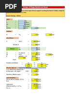 Formulas For RCC | PDF | Beam (Structure) | Prestressed Concrete