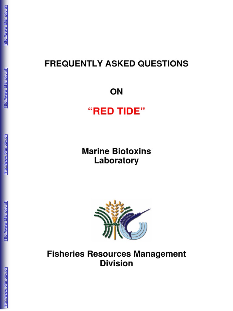 "Red Tide": Frequently Asked Questions | PDF