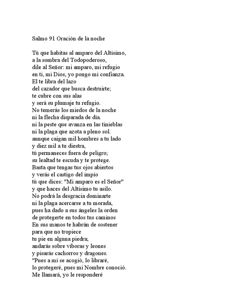 Salmo 27 | PDF | Religión y creencia | Biblia