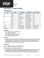 6.2.4 Packet Tracer - Configure EtherChannel | PDF | Computer Networking | Network Protocols