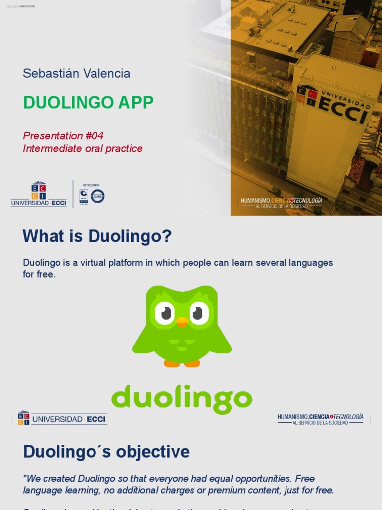 Duolingo App: Sebastián Valencia | PDF | Mobile Software | Communication