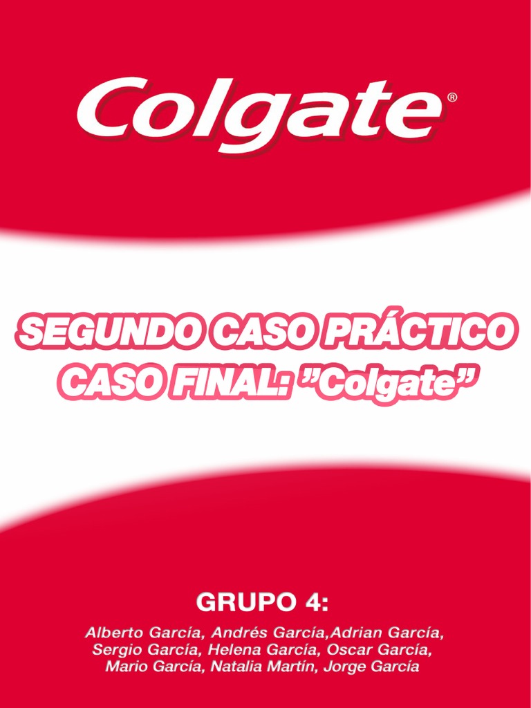1x02 Caso Práctico Colgate | PDF | Consumo (economía) | Marca