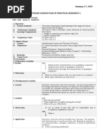 Lesson Plan For Senior High School | PDF | Lesson Plan | Curriculum