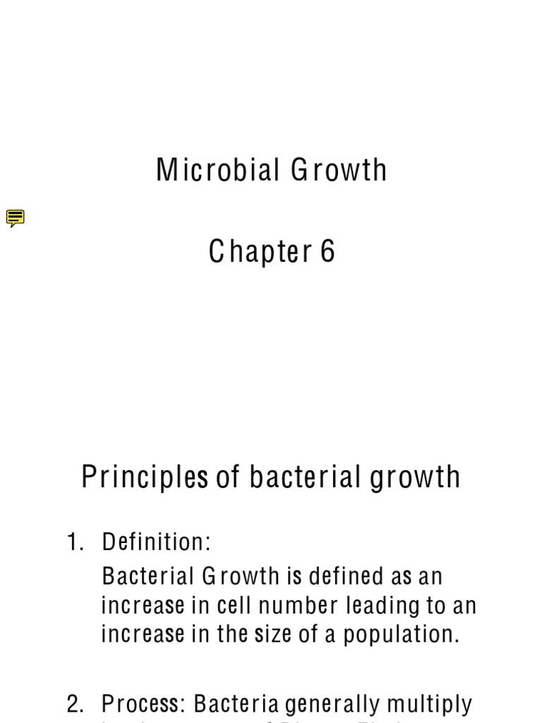 Microbial Growth | PDF | Bacteria | Microorganism