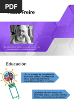 Mapa Conceptual Freire | PDF
