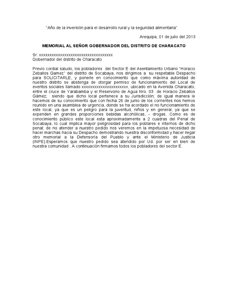 Modelo de Memorial | PDF