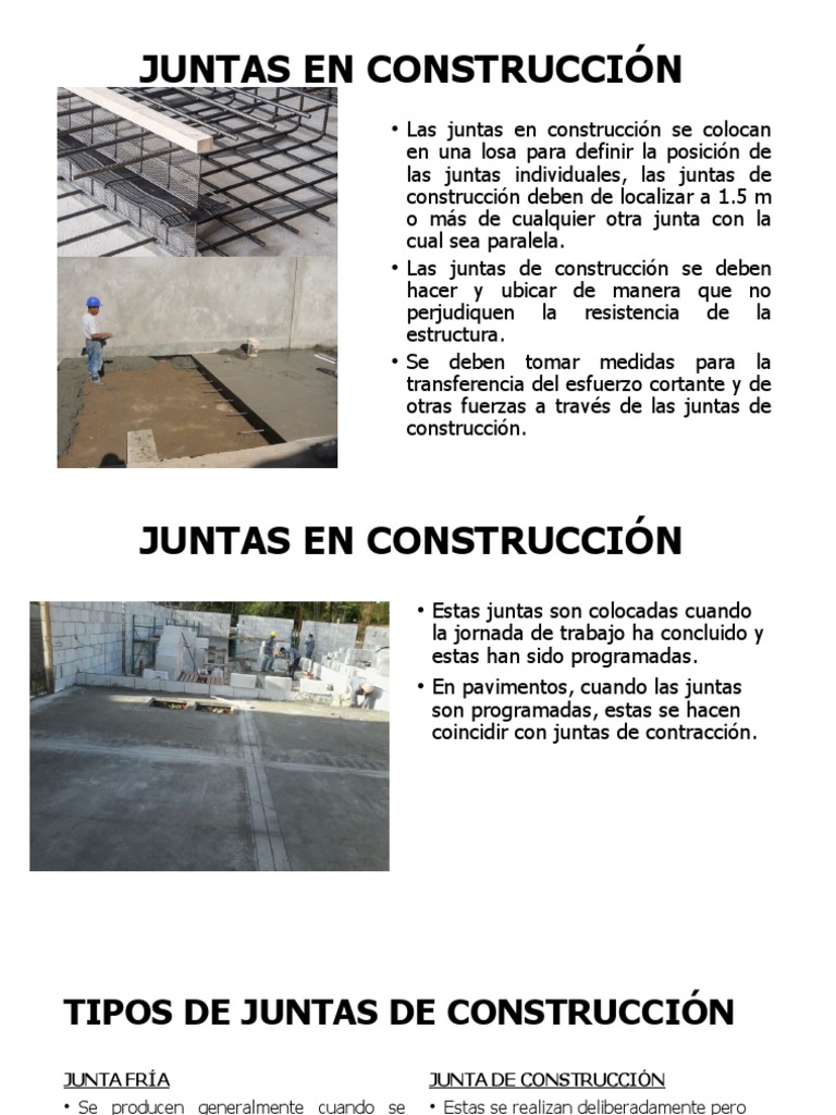Junta de Construcción | PDF | Hormigón | Naturaleza