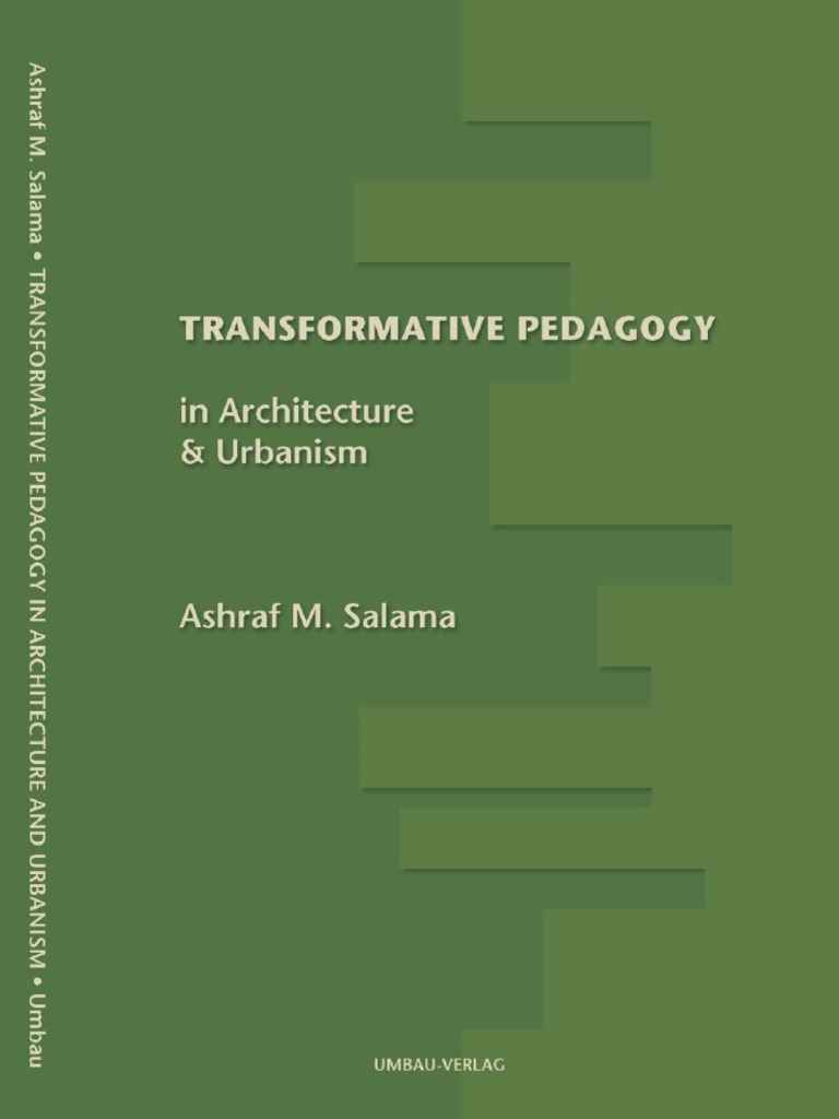 Transformative Pedagogy in Architecture PDF | PDF | Pedagogy | Urban Design Transformative Pedagogy in Architecture PDF | PDF | Pedagogy | Urban Design