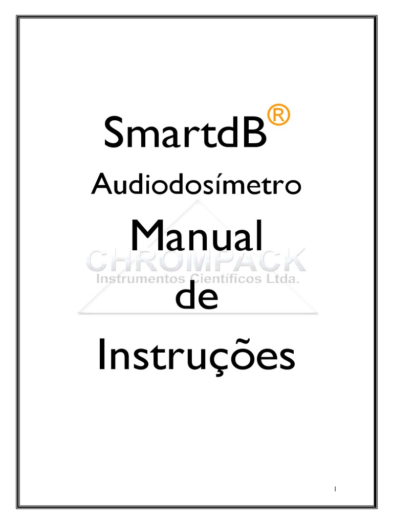Manual SmartdB | PDF | Decibel | Programas