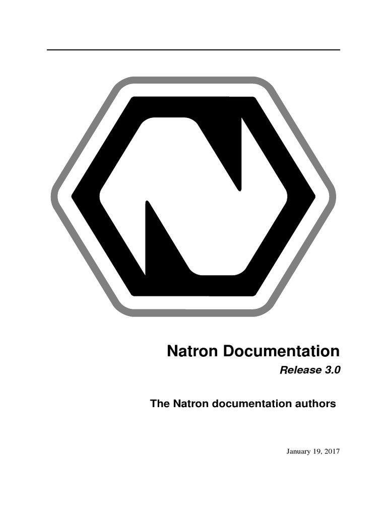 Natron | PDF | System Software | Computing
