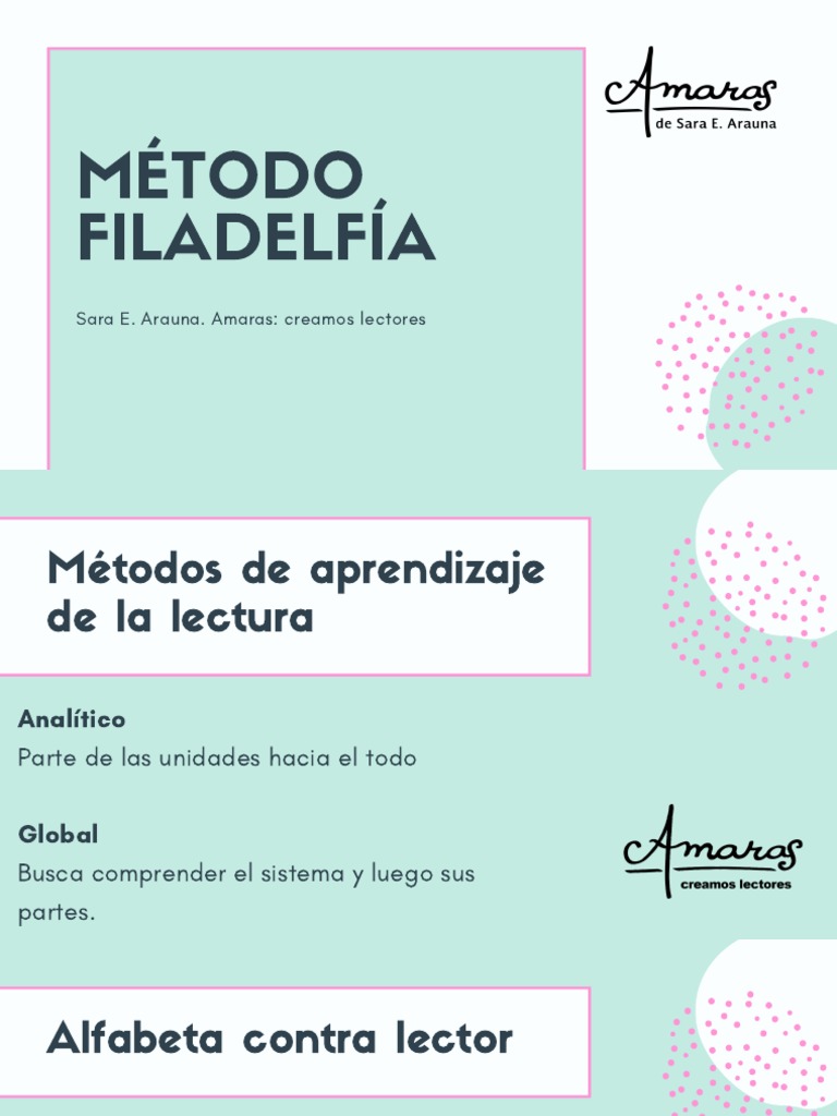 Método Filadelfia PDF | PDF | Aprendizaje | Ciencia cognitiva