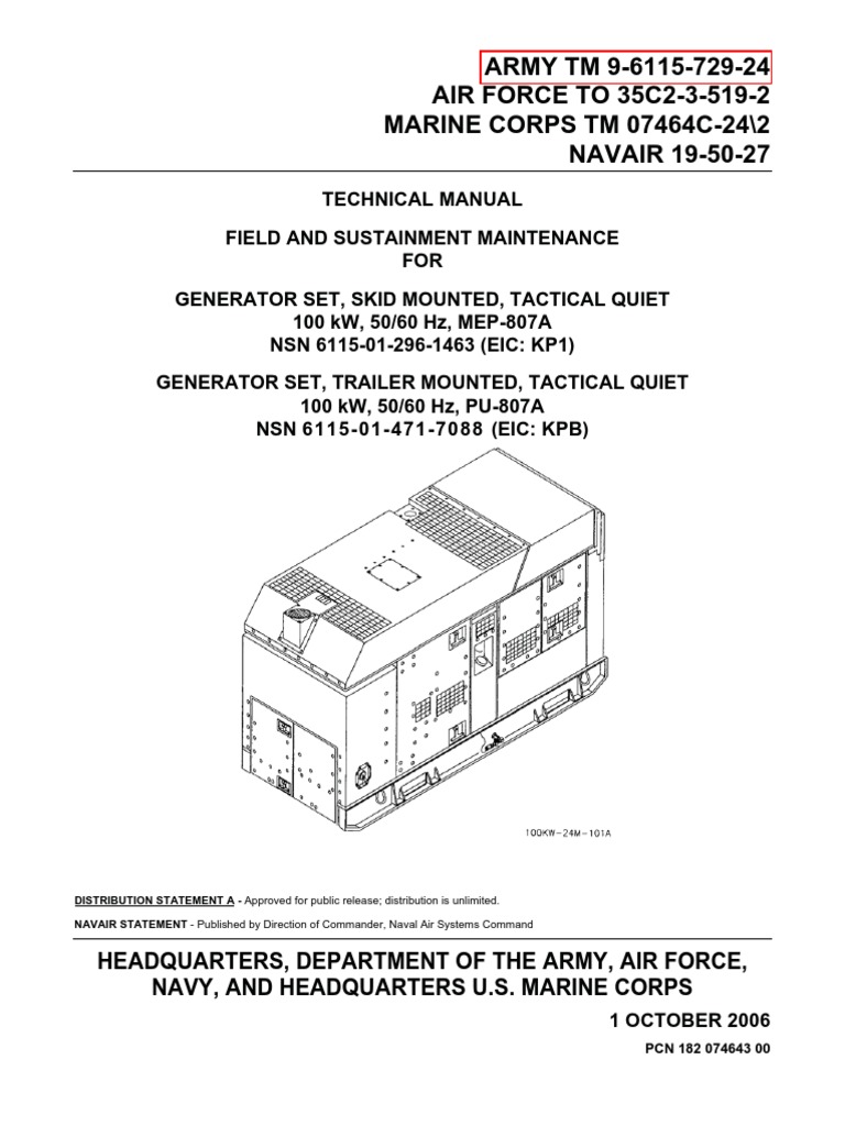 Dokumen - Tips - Army TM 9 6115 729 24 Air Force To 35c2 3 519 2 Marine ...