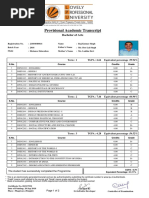 B.A. 2022 Marksheet for Mandeep Singh | PDF
