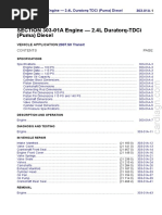 2.2 Duratorque Timing | PDF | Diesel Engine | Engines