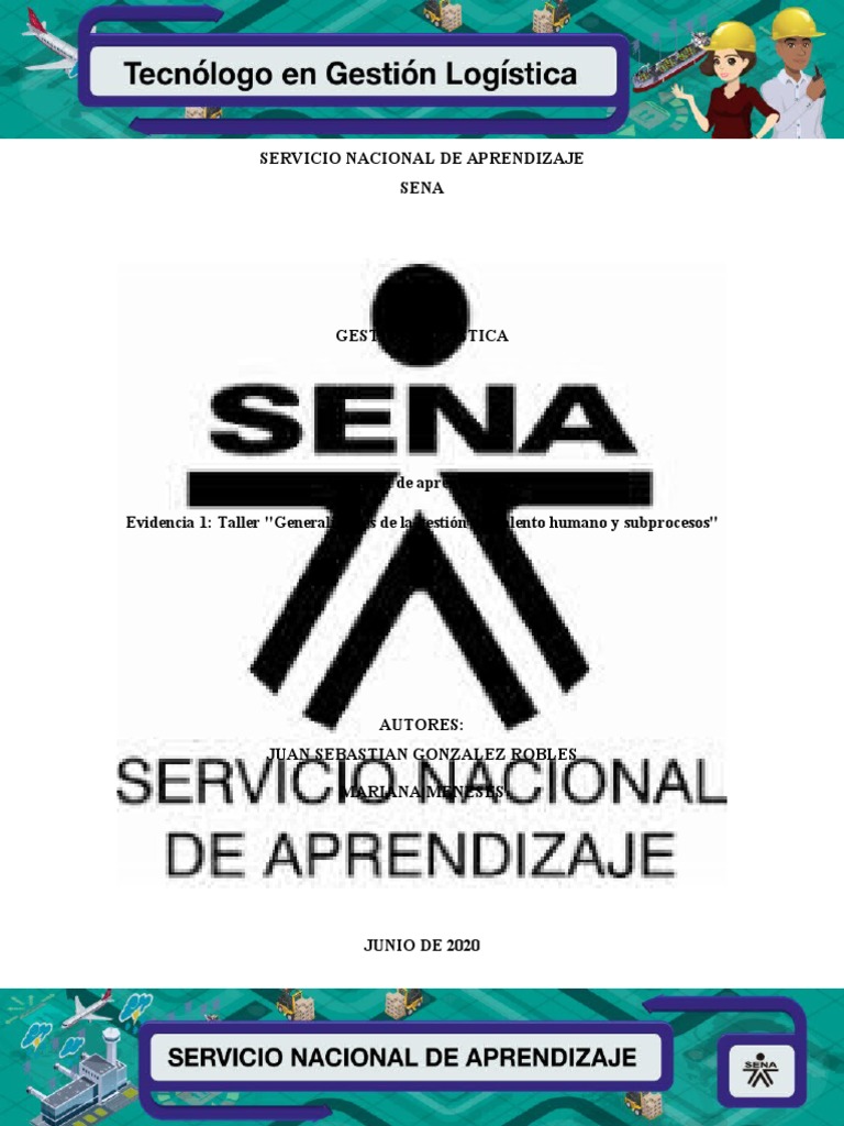 Evidencia 1 Taller Generalidades de La Gestión Del Talento Humano y Subprocesos | PDF ...