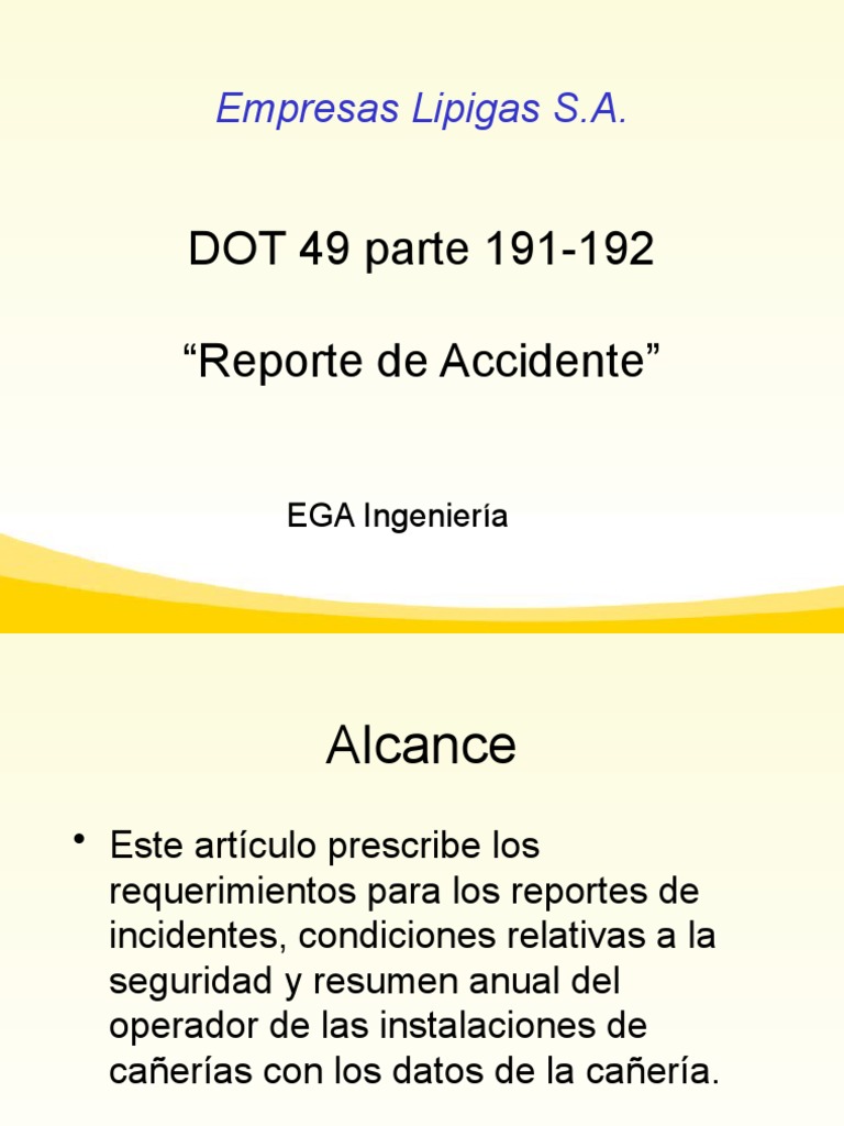 DOT 49 Parte 191-192 NFPA 58 | PDF | Energía y recursos | Science