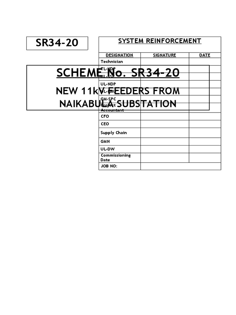 Job File Cover Template | PDF