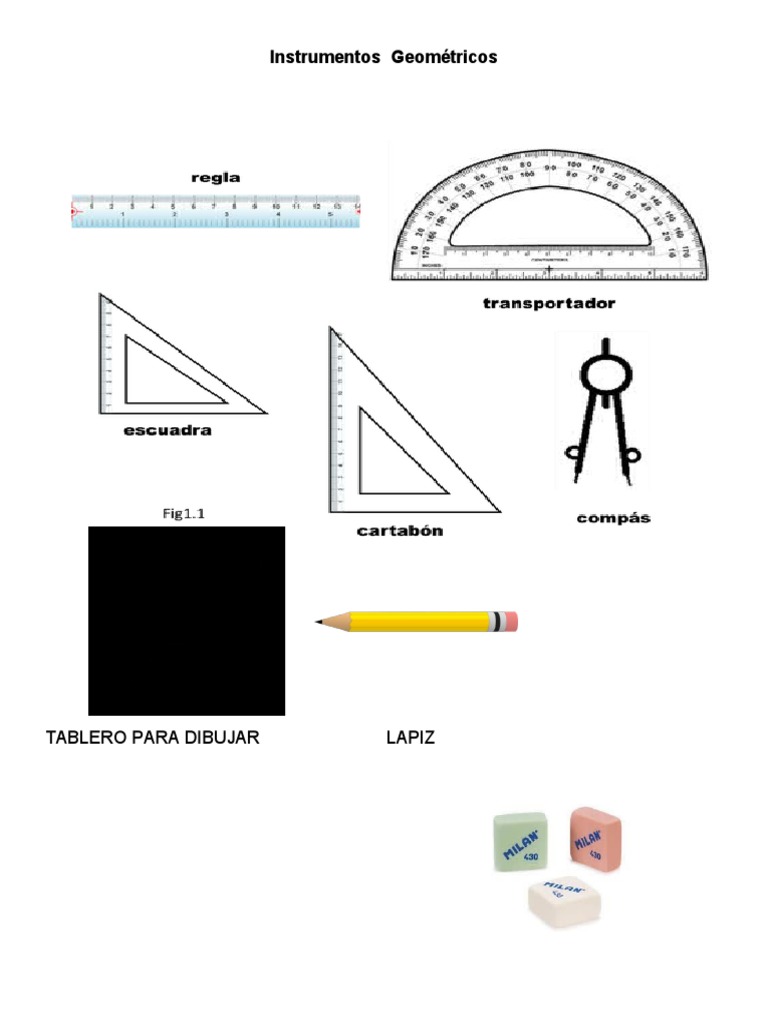 Artes Plasticas Instrumentos Geometricos | PDF