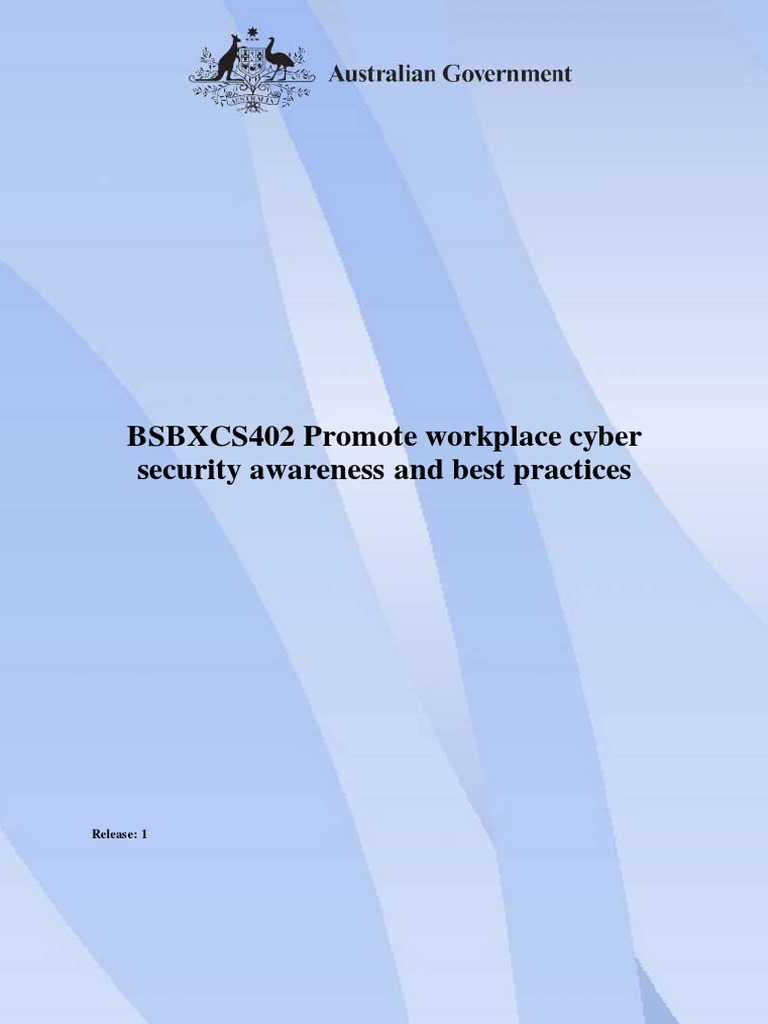 BSBXCS402 R1 | PDF | Computer Security | Security