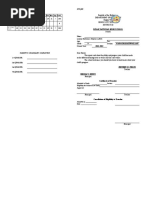 DEPED FORM 138 Jhs | PDF | Behavior Modification | Learning