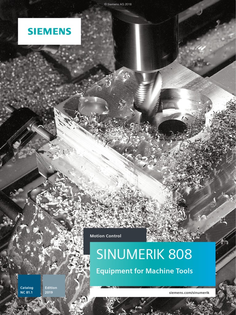 Catalogo Sinumerik 808 | PDF | Numerical Control | Automation