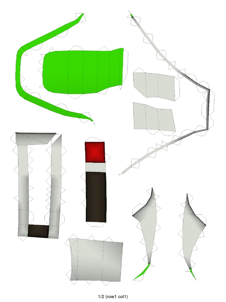 Dragon Ball Z - Scouter Papercraft | PDF