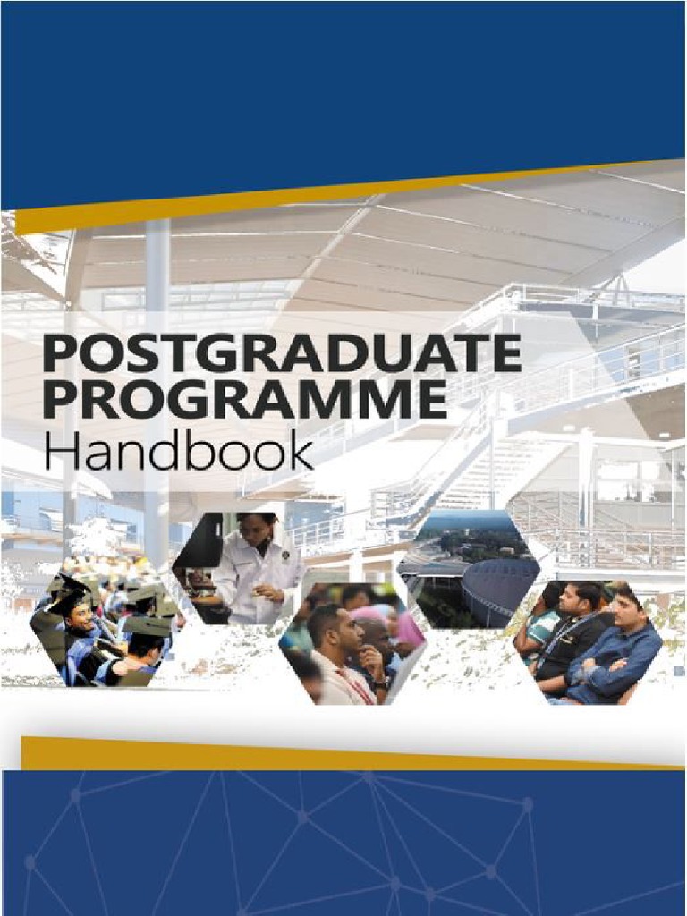 Postgraduate Programme Handbook 2019 PDF | PDF | Thesis | Postgraduate ...