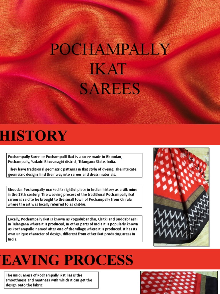 The Art of Pochampally Ikat: A Comprehensive Look at the History ...