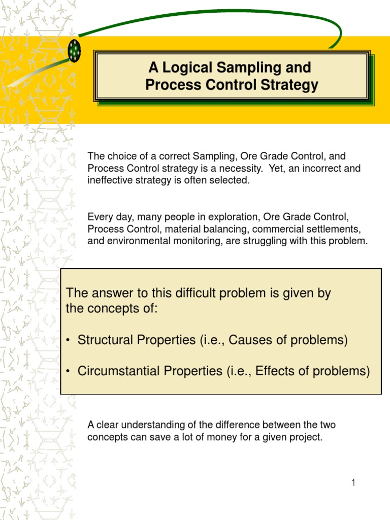 D Process Control Strategy | PDF | Sampling (Statistics) | Mining