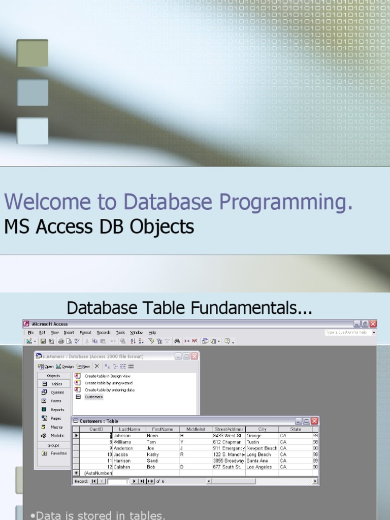 Introduction To ADO 2 | PDF | Databases | Data Set
