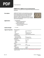 Axsorb 911 - Technical Data Sheet-English | PDF | Alkene | Adsorption