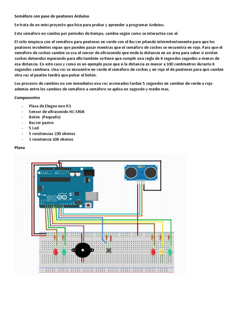 Semaforo Arduino | PDF | Semáforo | Transporte